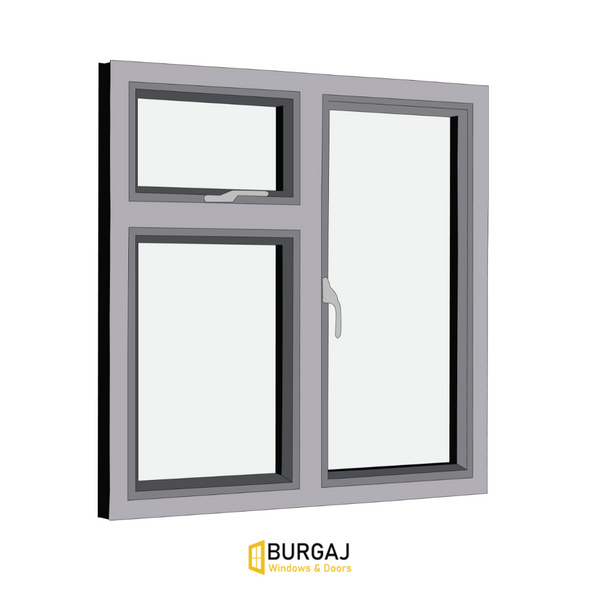 Bespoke uPVC Flush Casement Windows | Burgaj